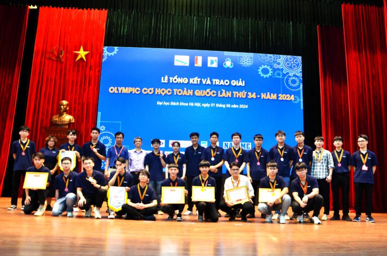 [SME-OLYMPIC CƠ HỌC 34] TỔNG KẾT OLYMPIC CƠ HỌC TOÀN QUỐC LẦN THỨ 34 ...
